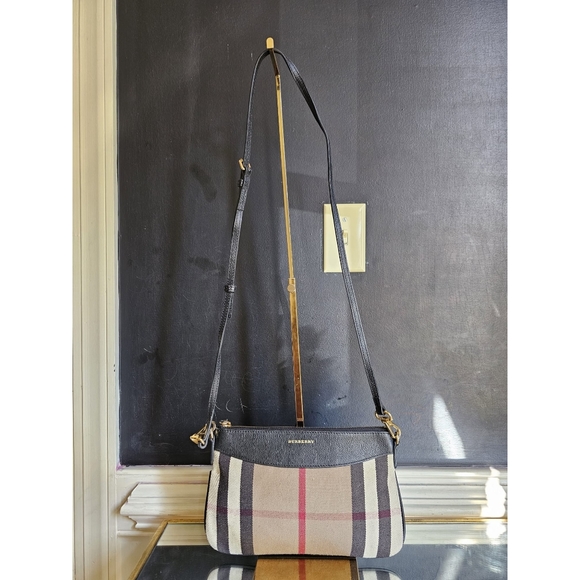 Burberry | Bags | Burberry Derby Peyton House Check Coated Canvas Clutchcrossbody Bag | Poshmark